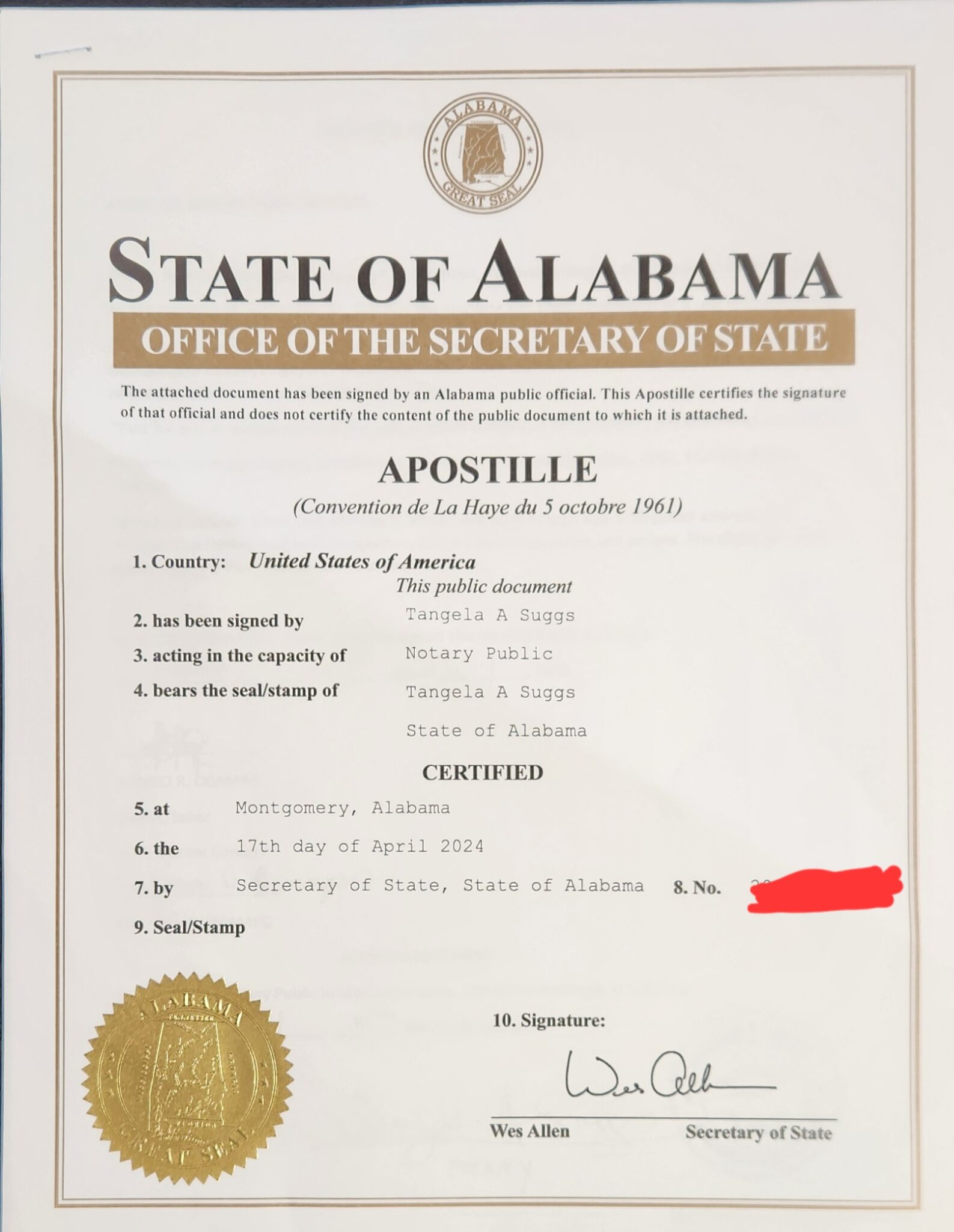 Public Notary Apostille Authentication West Covina, Los Angeles County